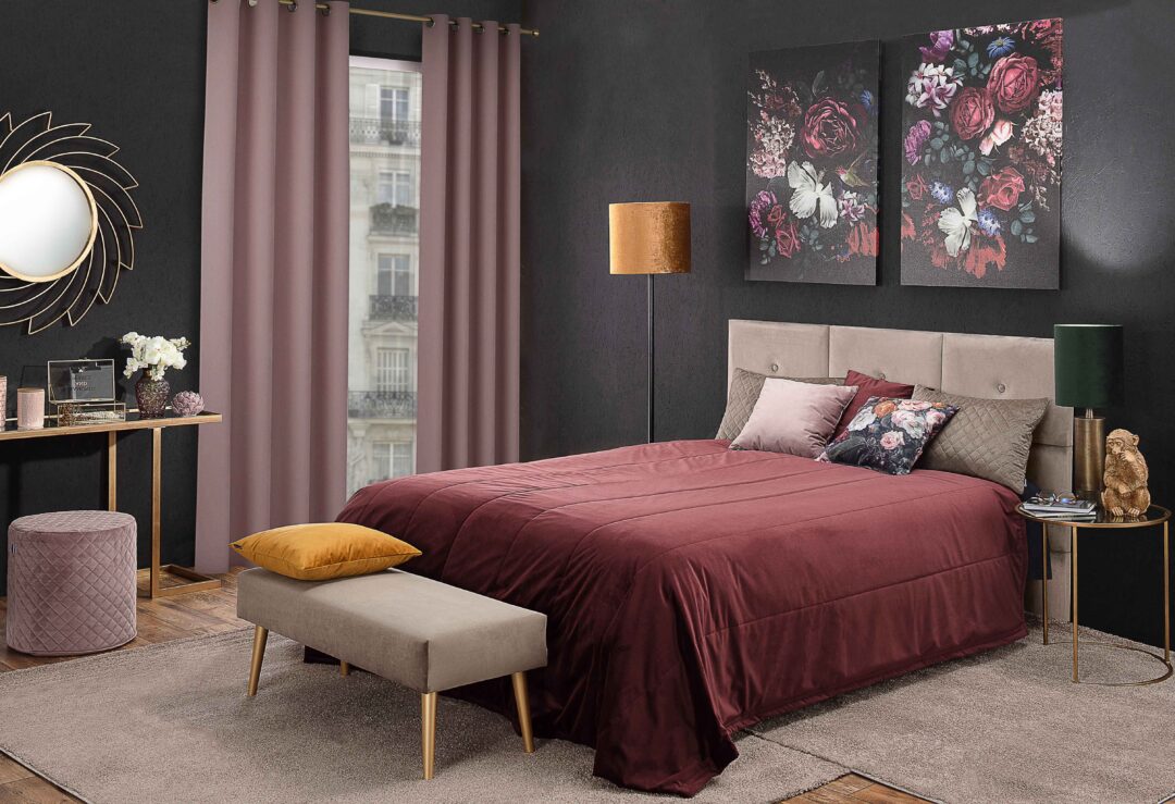 Jak zaaranżować stylową, ciemną sypialnię? - Blog Dekoria.pl
